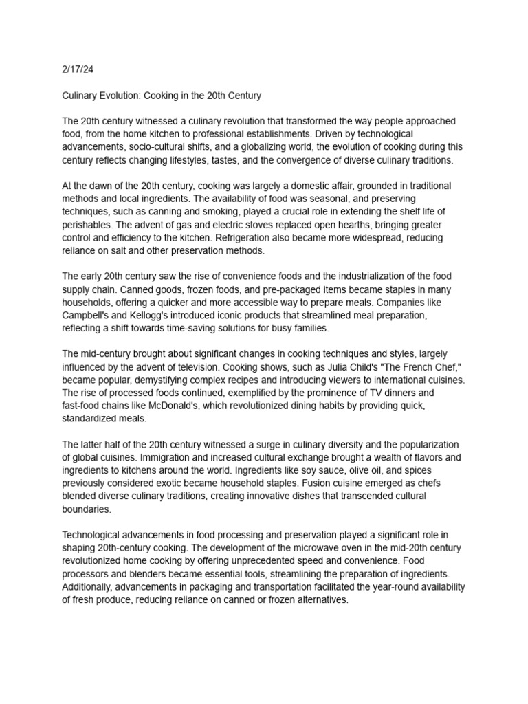 Cooking | PDF | Cooking | Cuisine