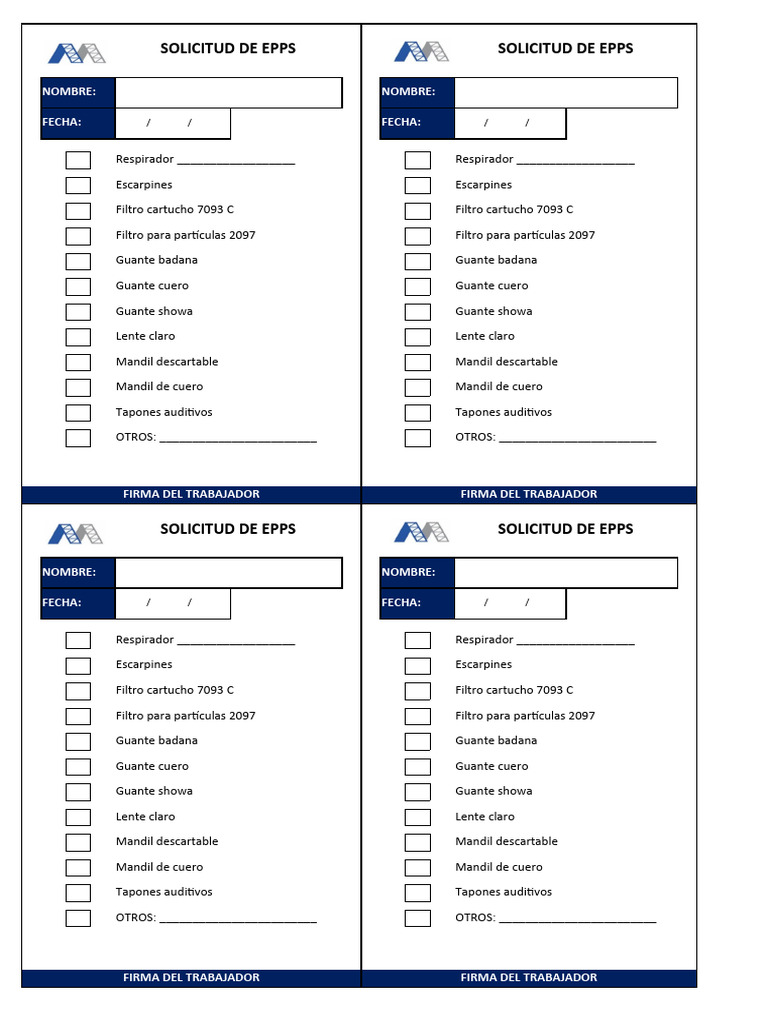 Solicitud de Epps - Diario | PDF