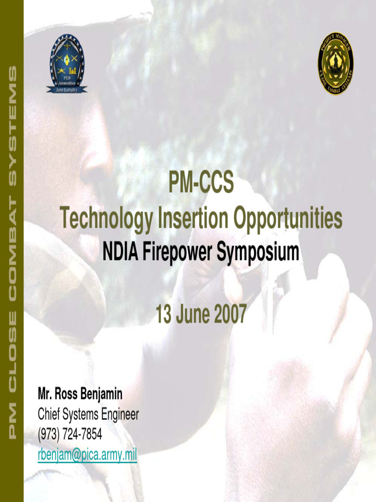 CCS Technology Programs | PDF | Land Mine | Bomb Disposal