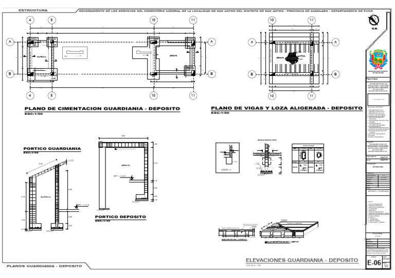 E-06 Guardiania y Deposito | PDF
