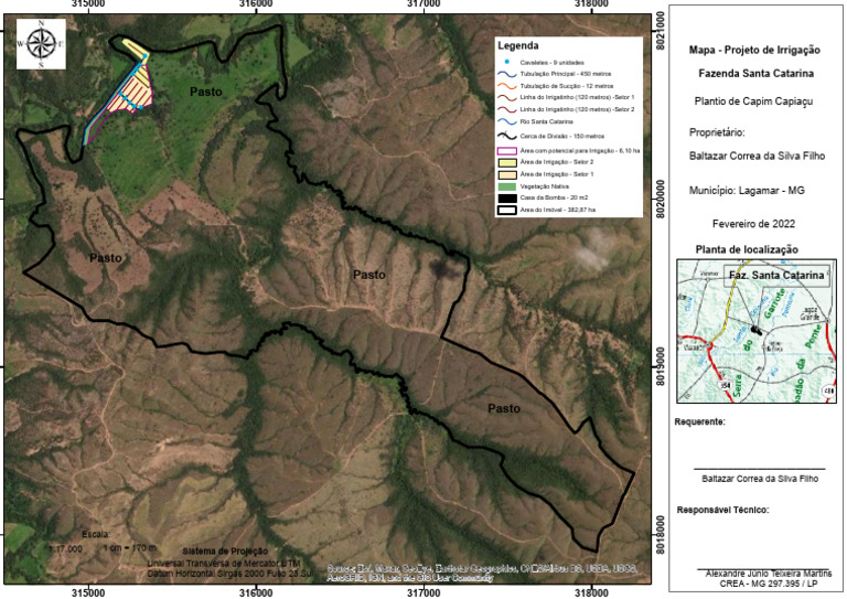 Mapa Localização | PDF | Geodésia | Cartografia