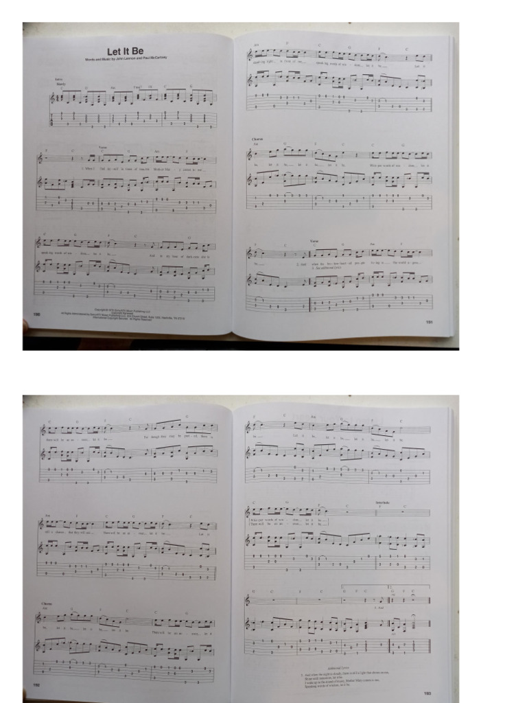 Let It Be | PDF