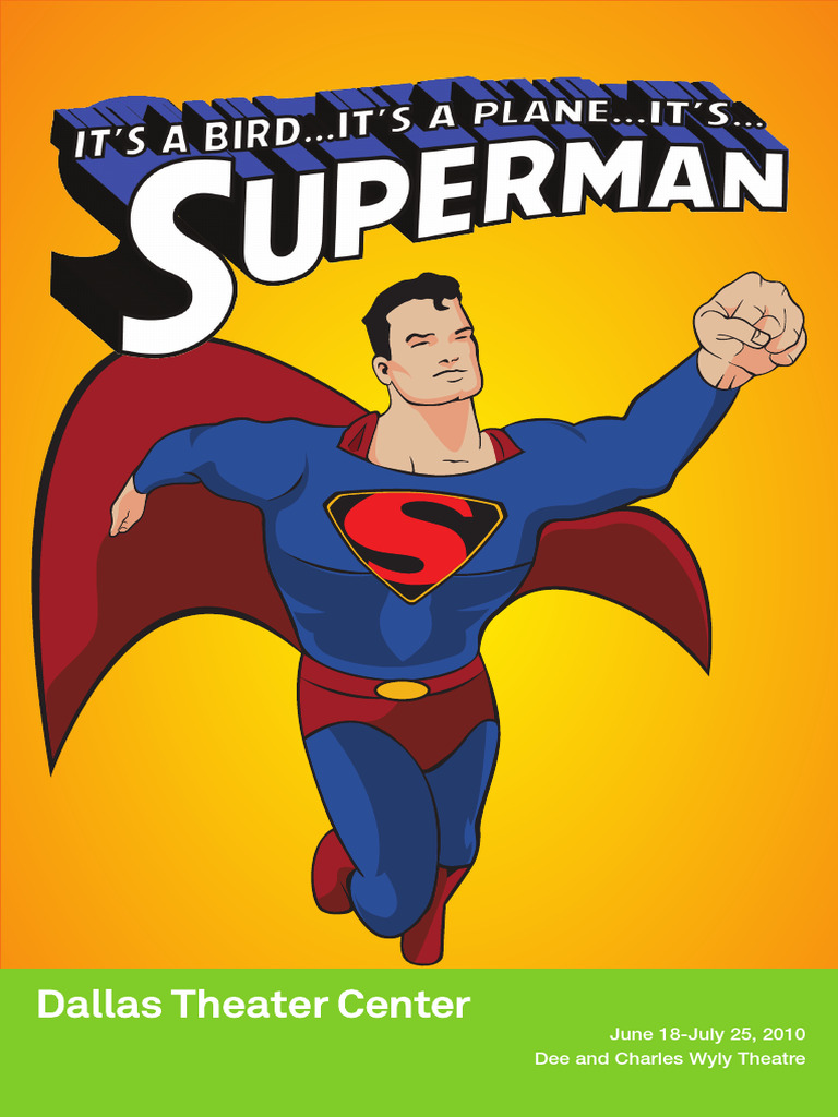 It's Superman 2010 Booklet | PDF | Musical Theatre | Broadway Theatre