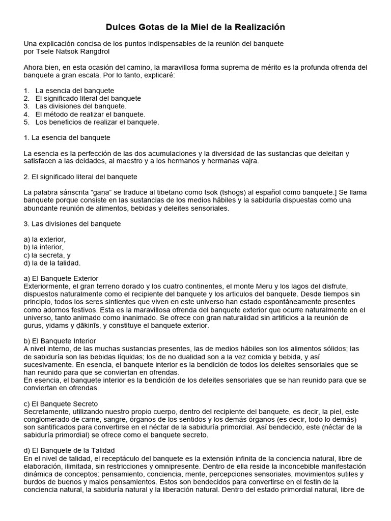 Explicacion Del Tsog | PDF | Esencia | Vajrayana