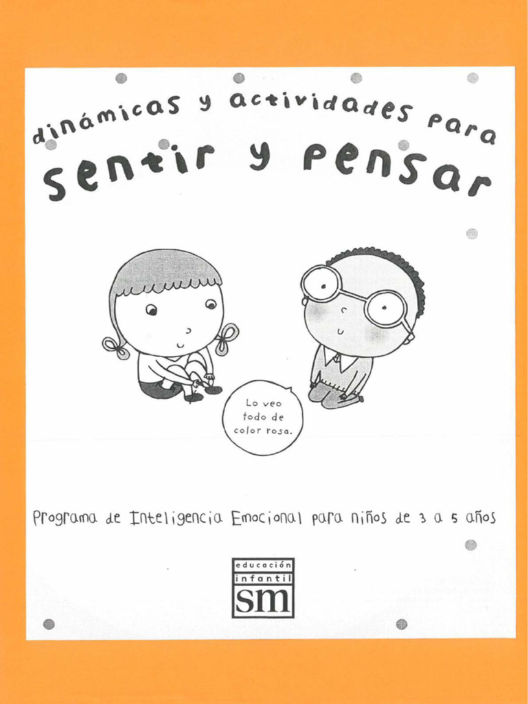 Dinámicas y Actividades para Sentir y Pensar - Niños 3 A 5 Años | PDF ...