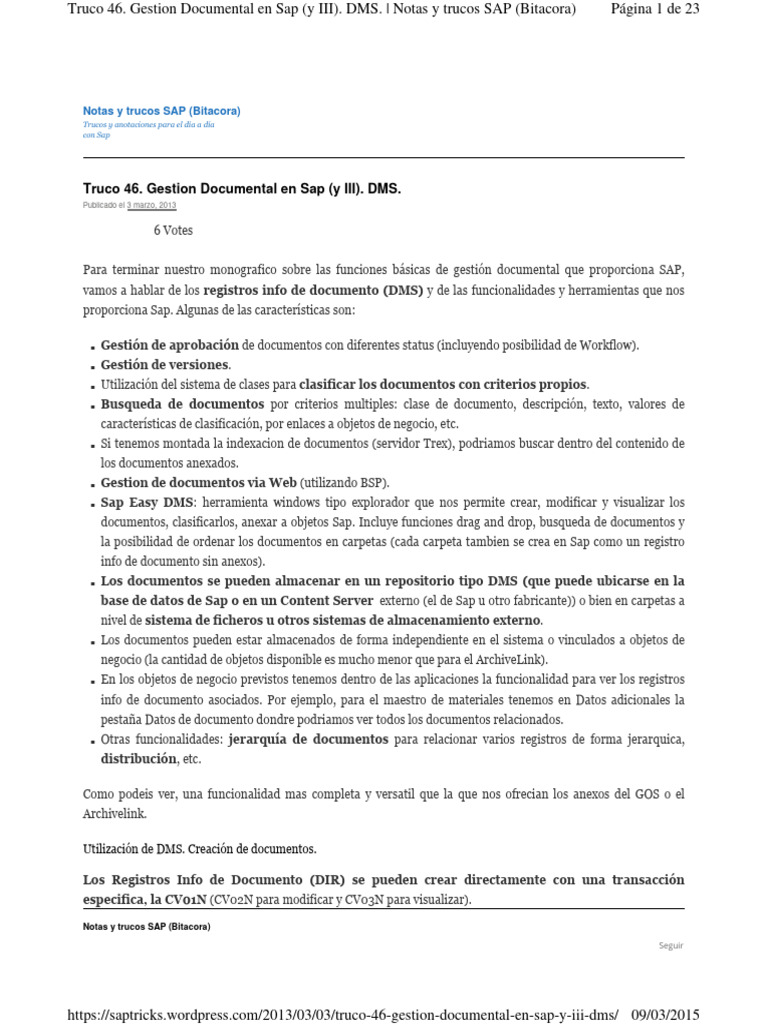 Gestion-Documental en SAP | PDF | Gestión de registros | Redes
