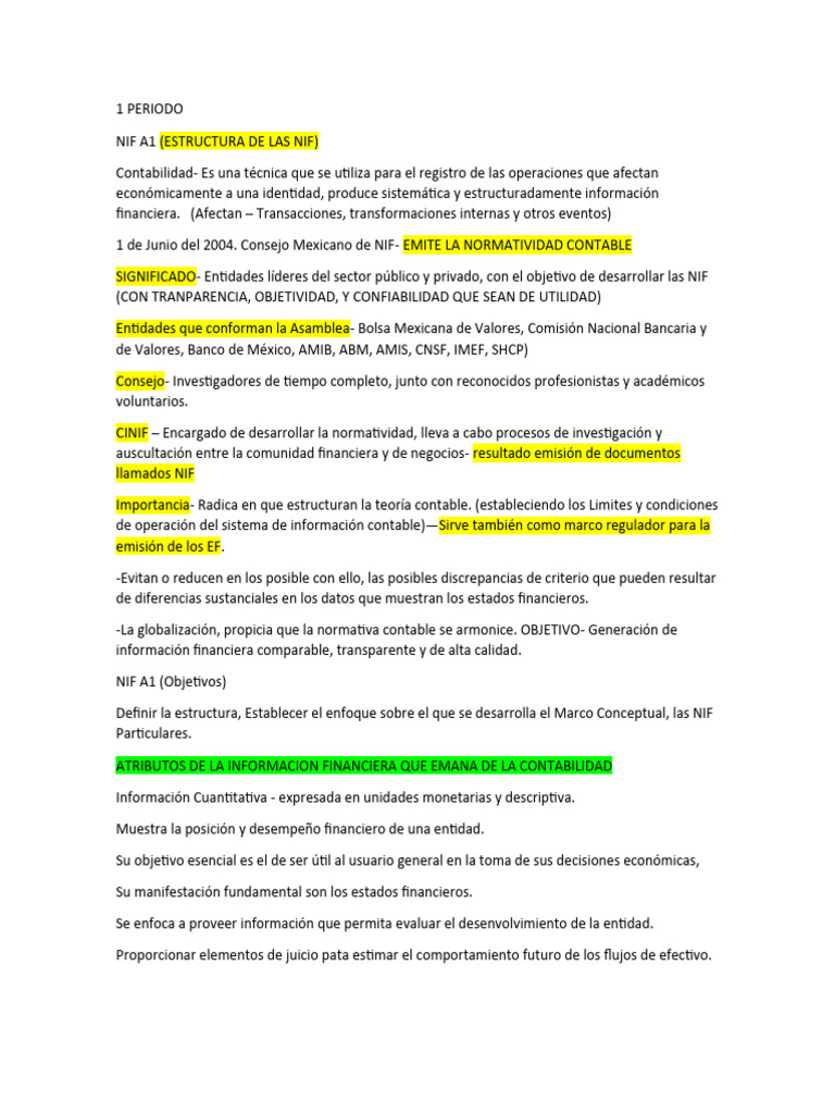 Guía de Las Nif | PDF | Contabilidad | Estado financiero