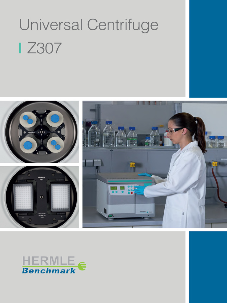 Z307-9.22-SM Hermle Scientific Centrifuga | PDF | Centrifuge | Acceleration