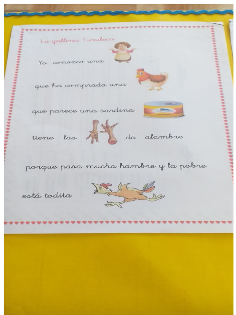 cancion la gallina turuleka | PDF