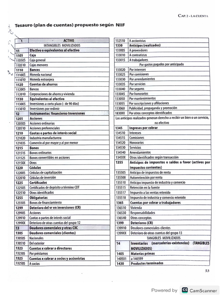 Plan Único de Cuentas | PDF