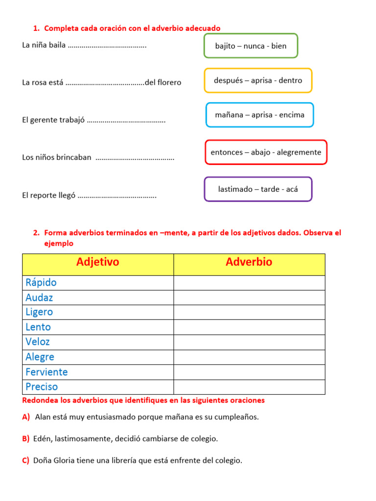 12 Conectores Temporales | PDF