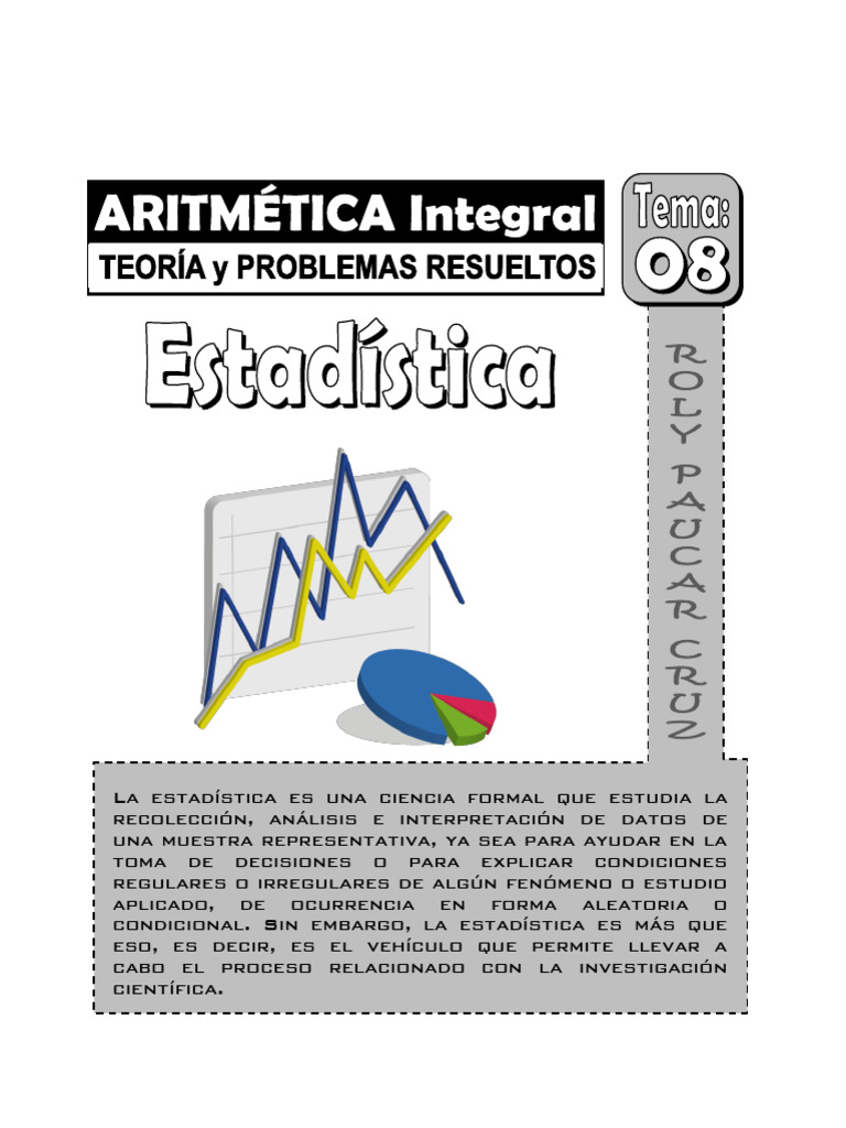 Libro 16 Estadística | PDF | Estadísticas | Datos
