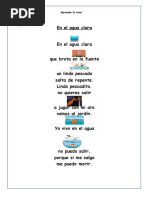 Cancion Voy A La Escuela | PDF