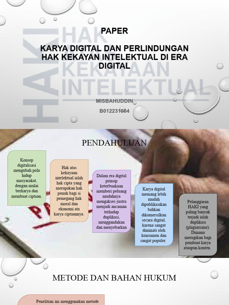Perlindungan HAKI Karya Digital Era Digital | PDF