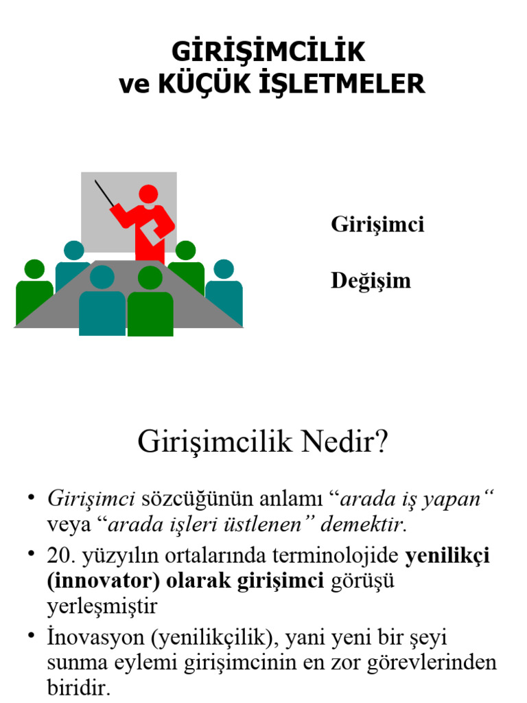Girisimcilik | PDF