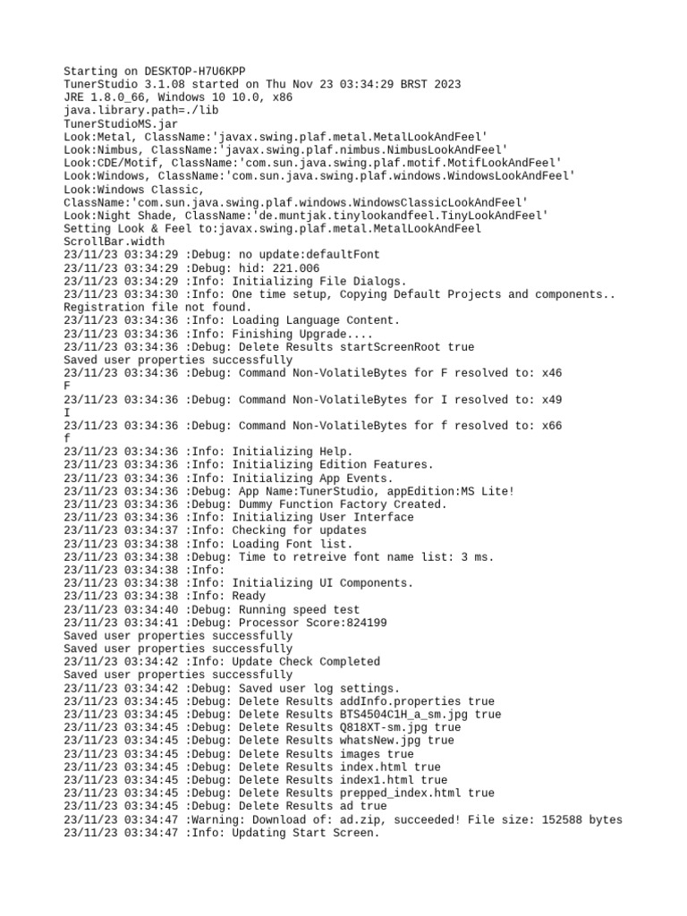 Tuner Studio App Debug | Download Free PDF | Computer Architecture | Computing Platforms