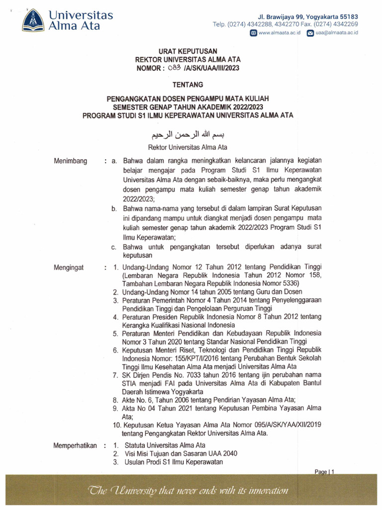 SK-RPS-Jurnal Mengajar-Presensi Mhs-Nilai Blok Family and Community Kelas B | PDF