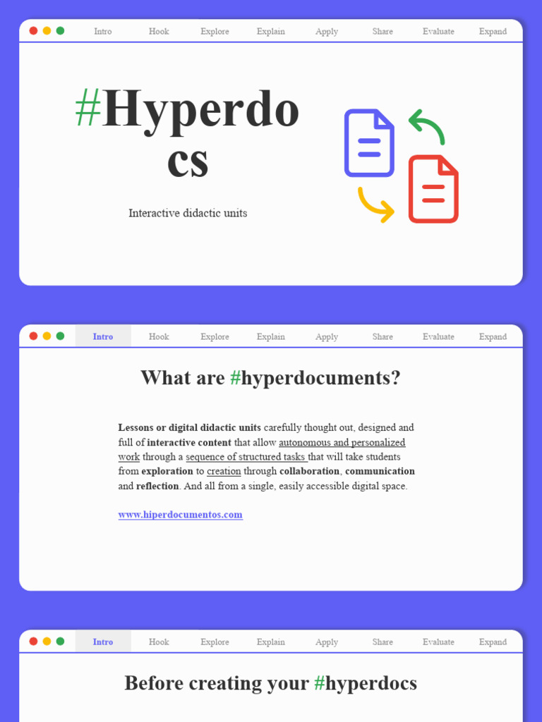 EN Hyperdocs by Slidesgo | PDF | Icon (Computing) | Infographics