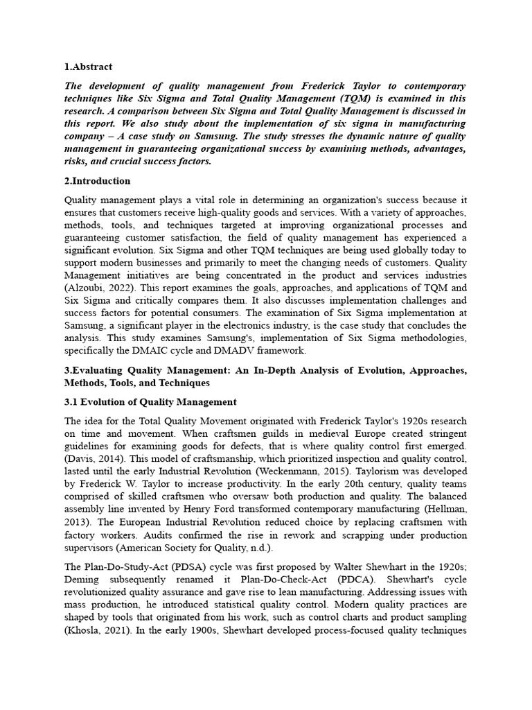 Tutorial-11-3 P&MQ Course Work | PDF | Six Sigma | Quality Management