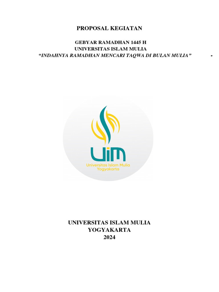 Proposal Umum | PDF