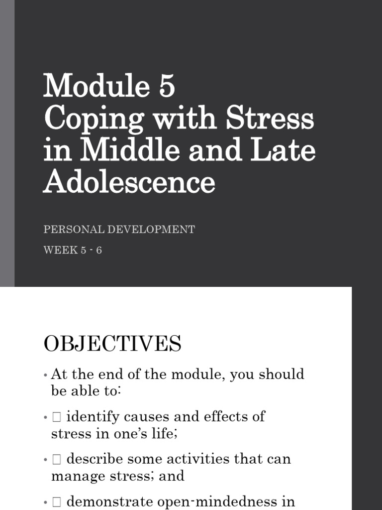 Polgov Module5 6 211203014328 | PDF | Stress (Biology) | Anxiety Disorder