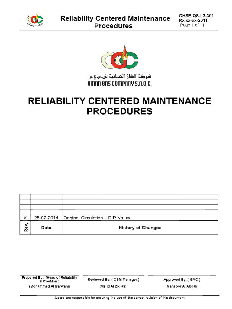 RCM Procedure - PDFCOFFEE.COM | PDF
