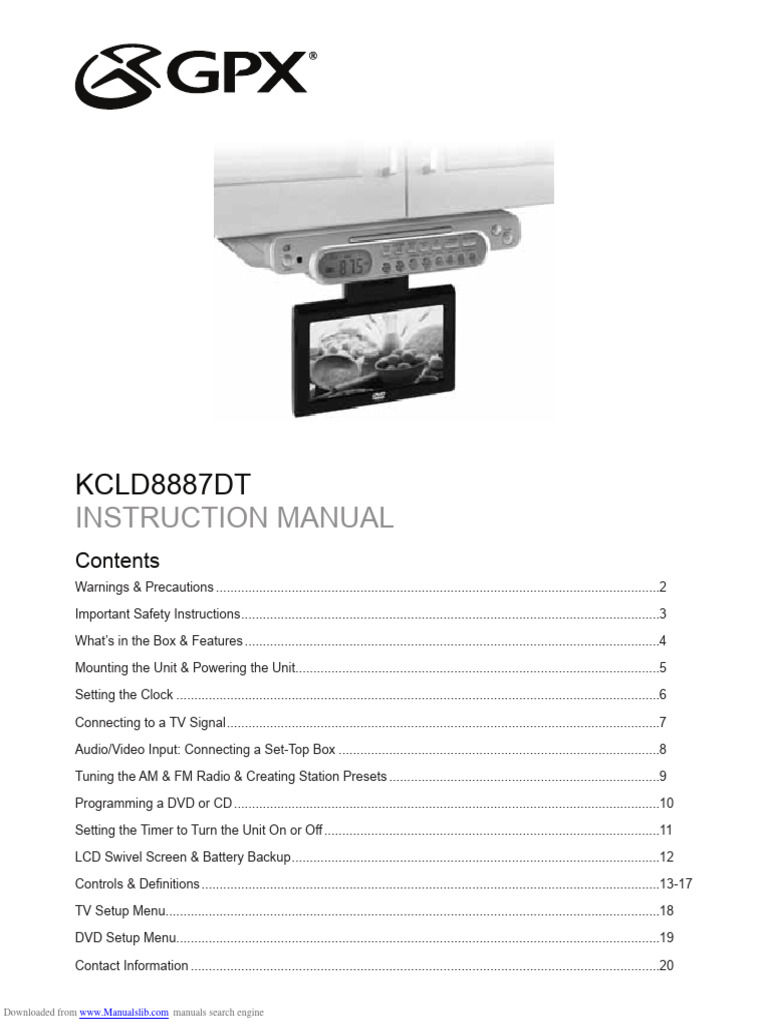 KCLD 8887 DT | PDF | Ac Power Plugs And Sockets | Set Top Box