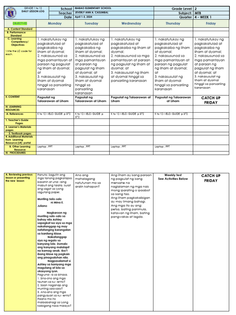 2024 Q4 WEEK1 DLL MTB | PDF
