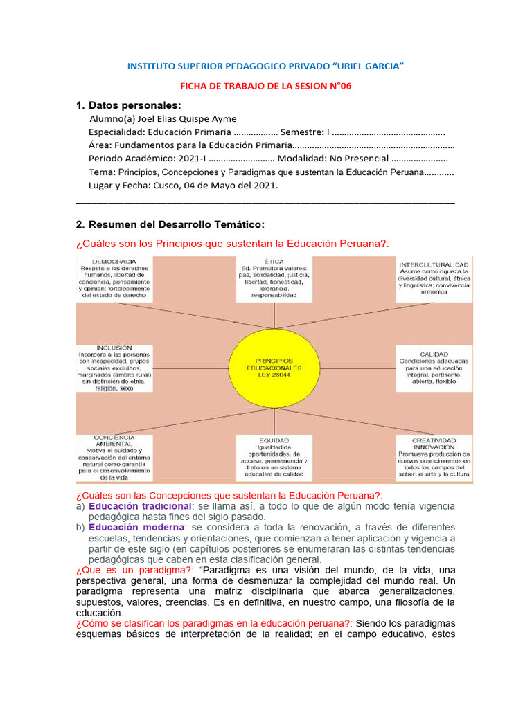 Ficha de Trabajo 6 Fep | PDF | Pobreza | Pobreza e indigencia