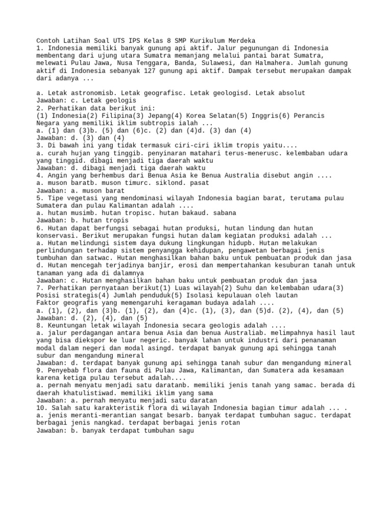 Geografi dan Iklim Negara Subtropis | PDF