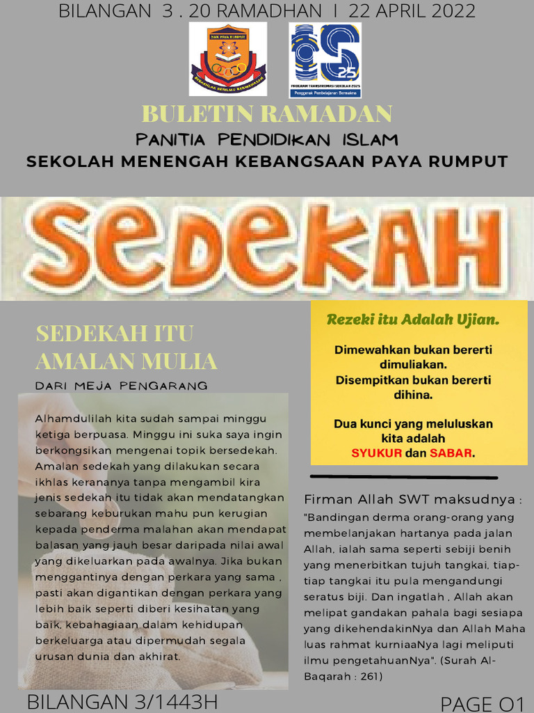 Buletin Ramadan Bil 3 (2022) | PDF