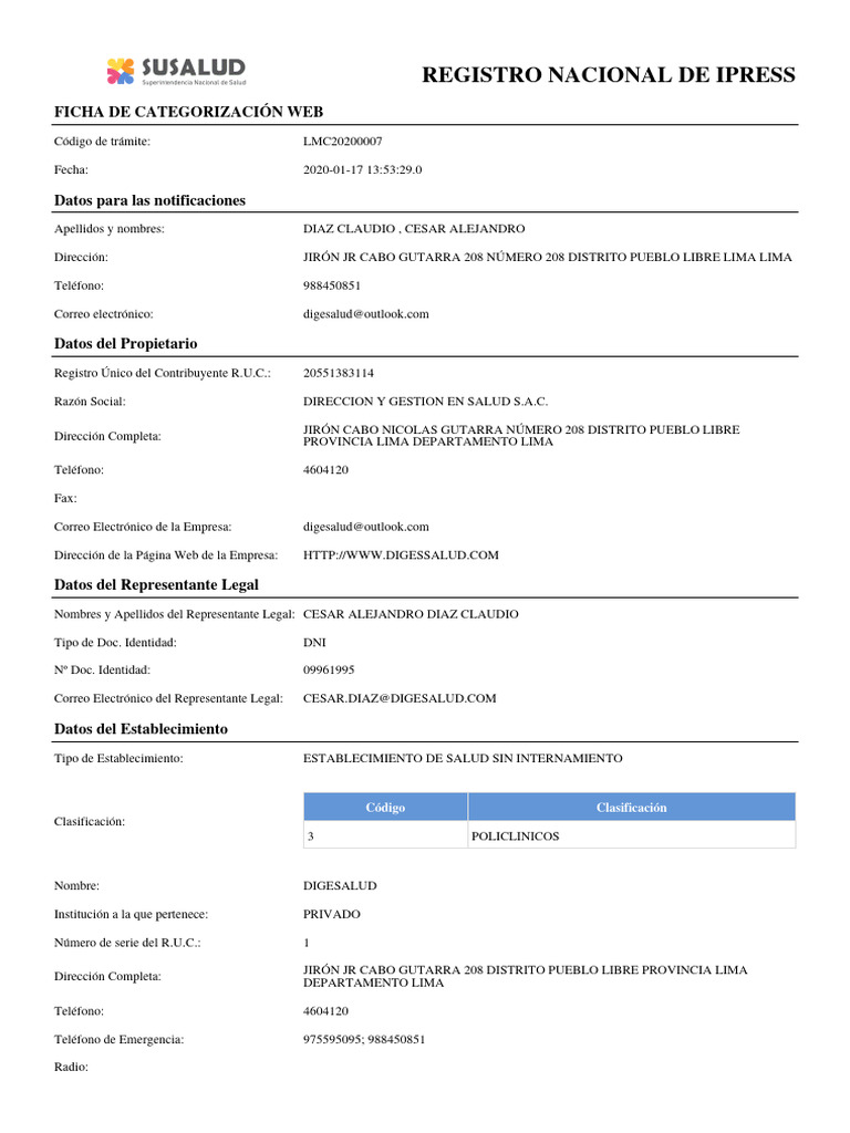 Renipress - Digesalud | PDF | Radiología | Especialidades Medicas