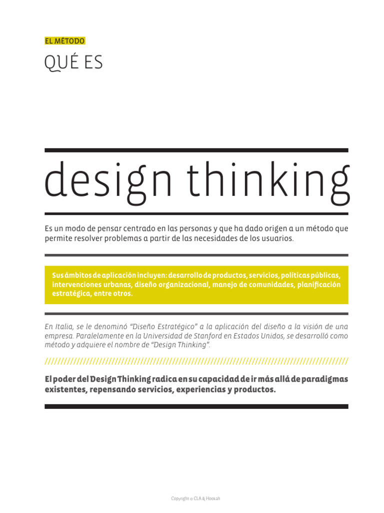 Design Thinking (1) | PDF | El pensamiento de diseño | Empatía