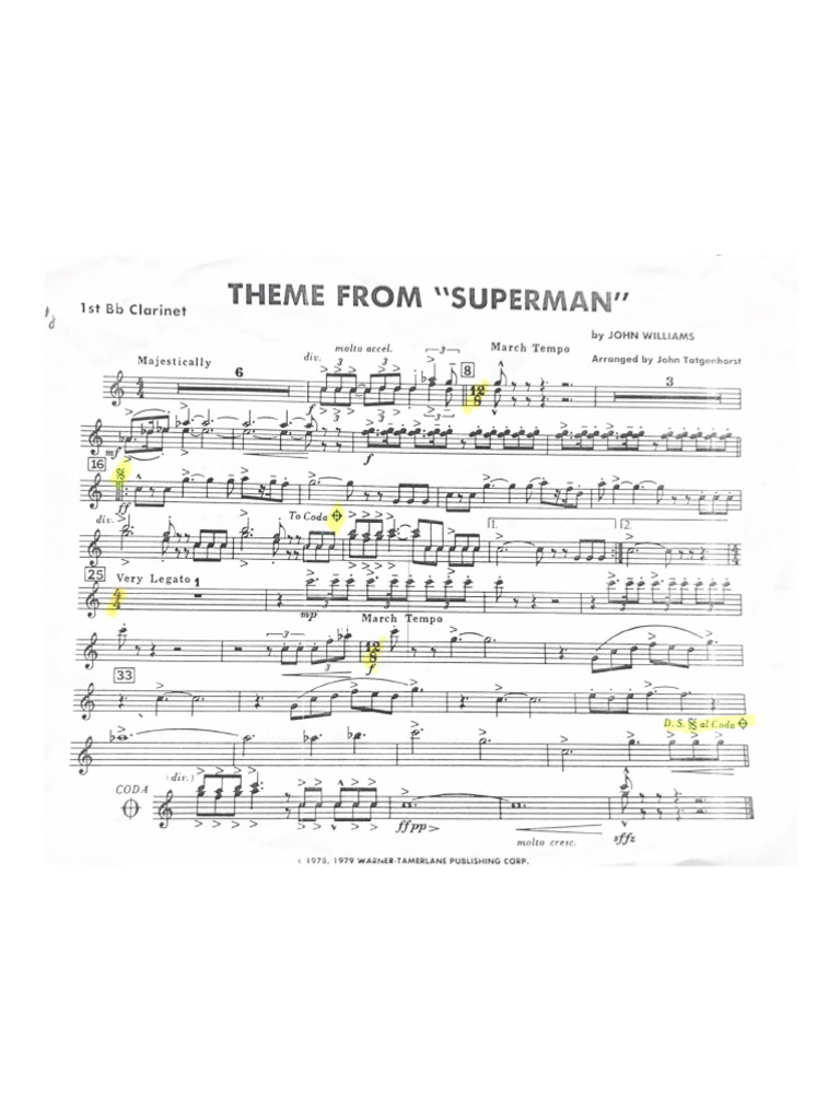 Theme From Superman | PDF