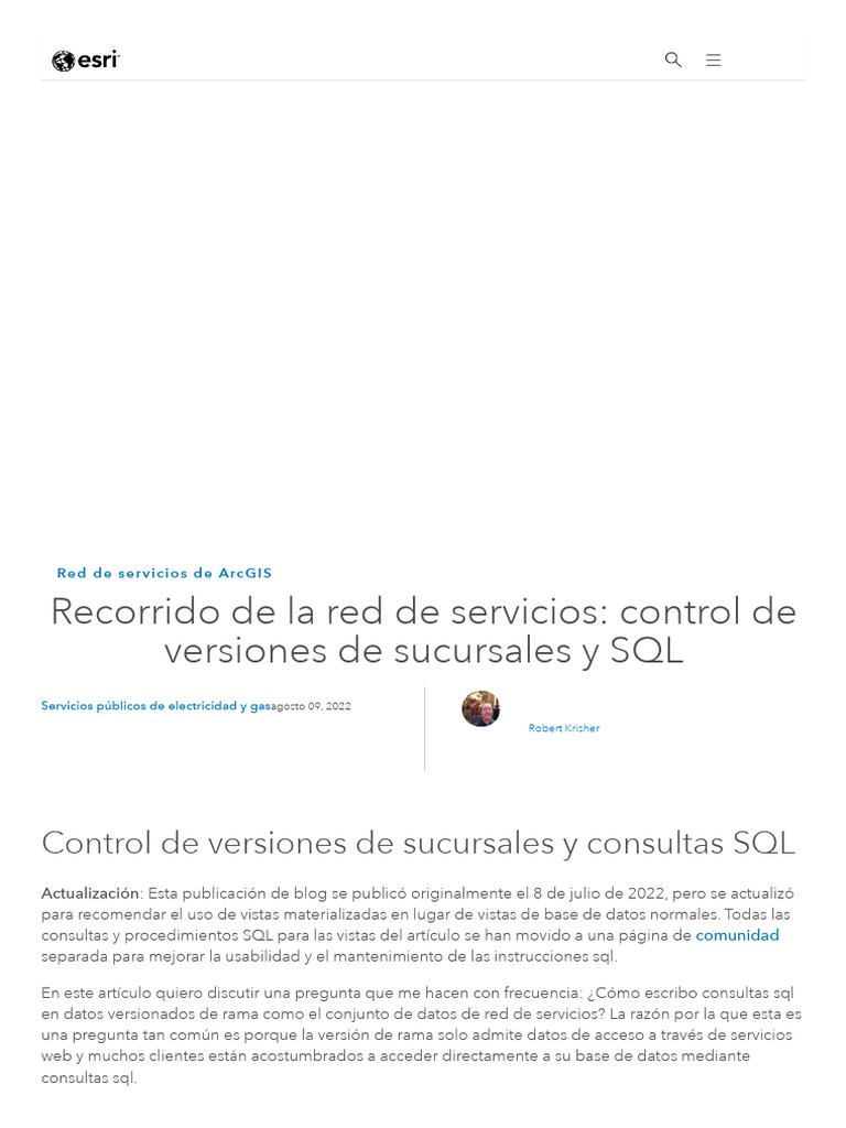 Recorrido de La Red de Servicios - Control de Versiones de Sucursales y SQL | PDF | Control de ...
