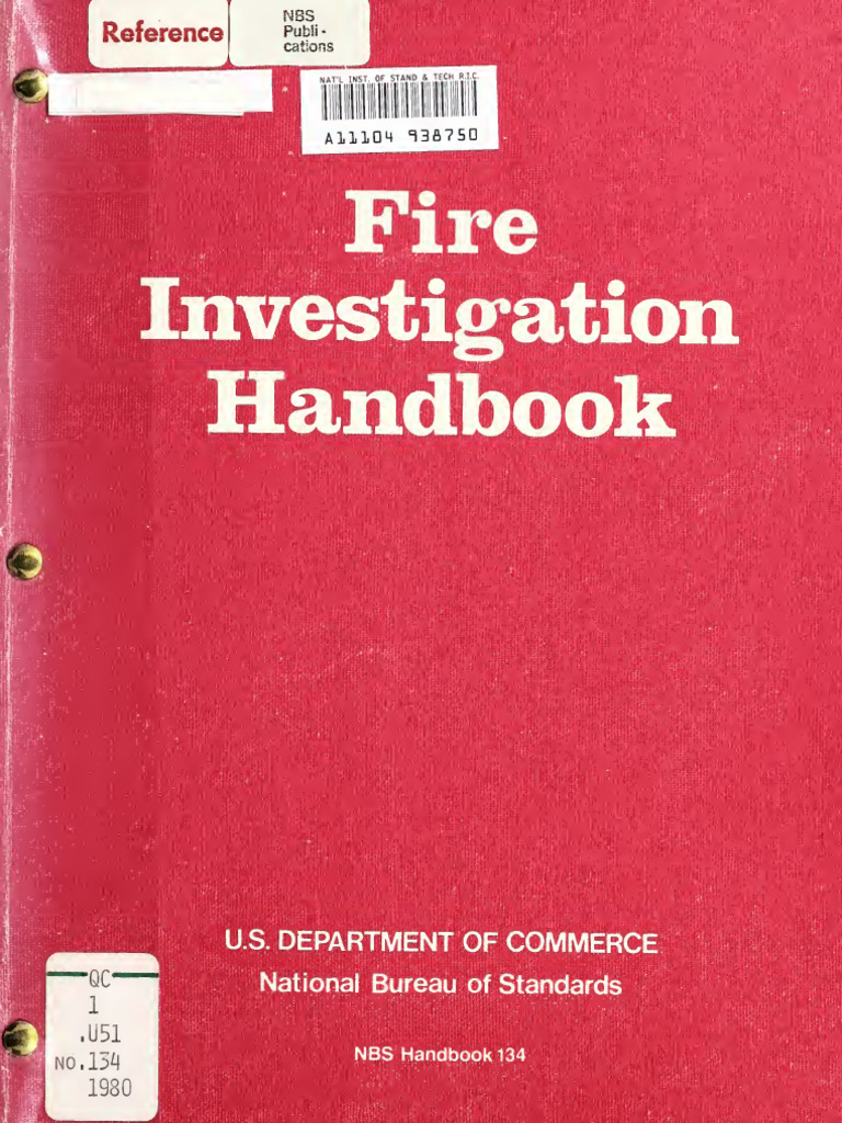 The Fire Investigation Handbook - Francis L. Brannigan | PDF | Fires ...