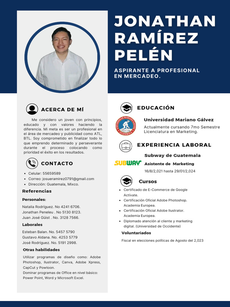 CV Jonathan Ramirez | PDF
