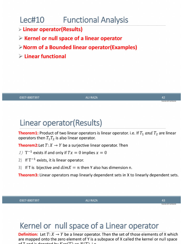 Functional Analysis 10 | PDF