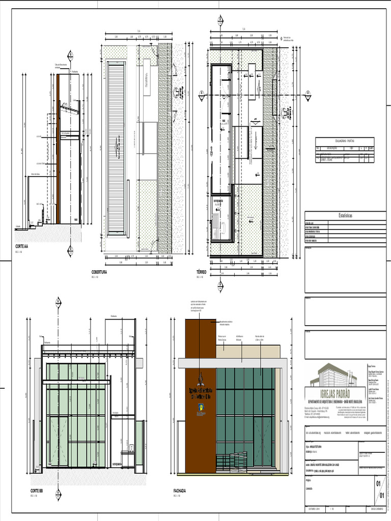 Arq Unb Fachada Pa Mod 03 | PDF