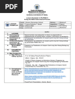 Lesson Exemplar in Filipino 6 (Panlapi) | PDF