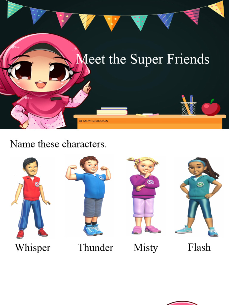 Super Friends Character Fun | PDF