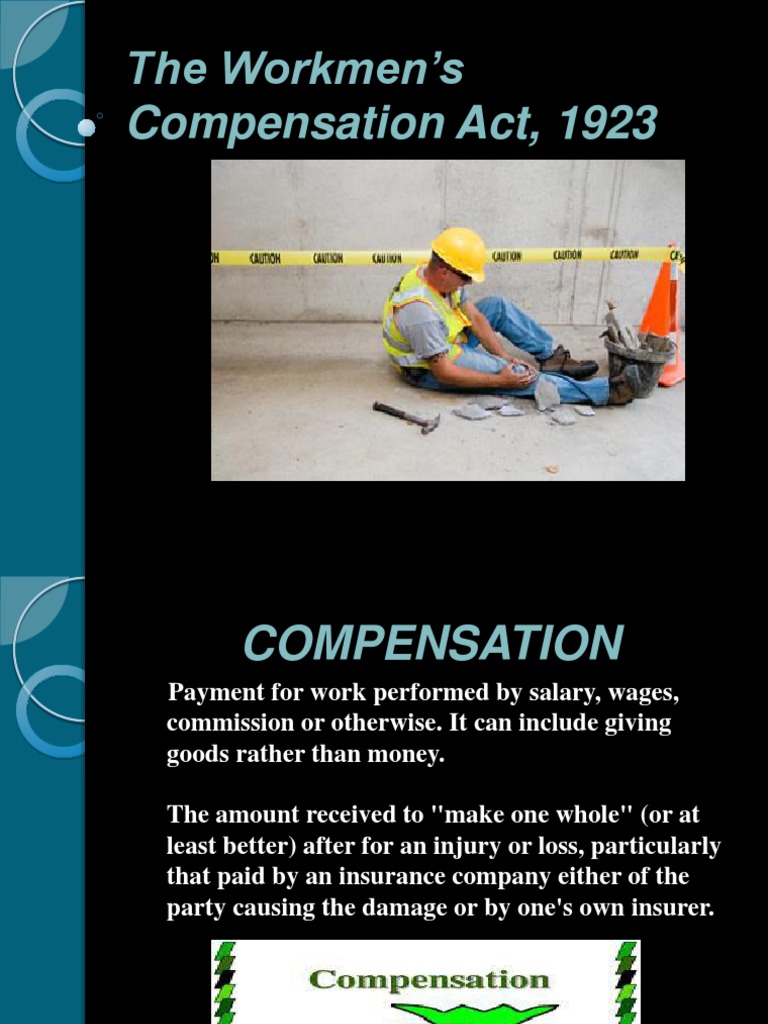 Workmen Compensation Act, 1923 | PDF | Workers' Compensation | Employment