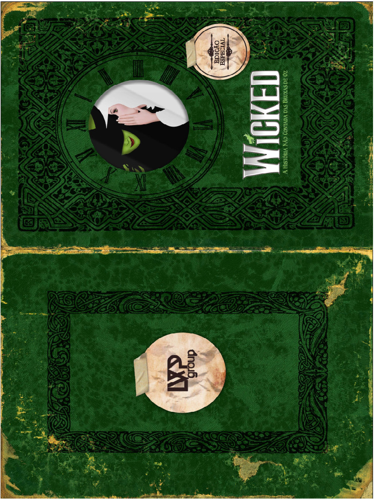 Encarte Diagramado - Livreto Wicked | PDF