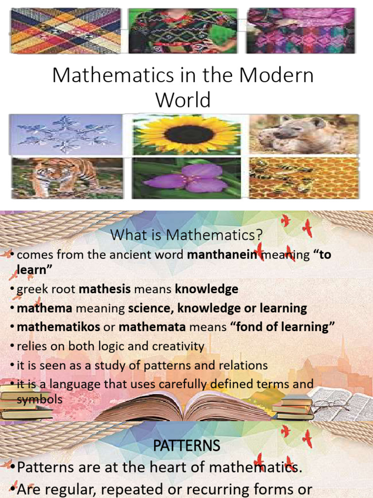 Mathematics in The Modern World Prelim | PDF | Function (Mathematics) | Syntax (Logic)