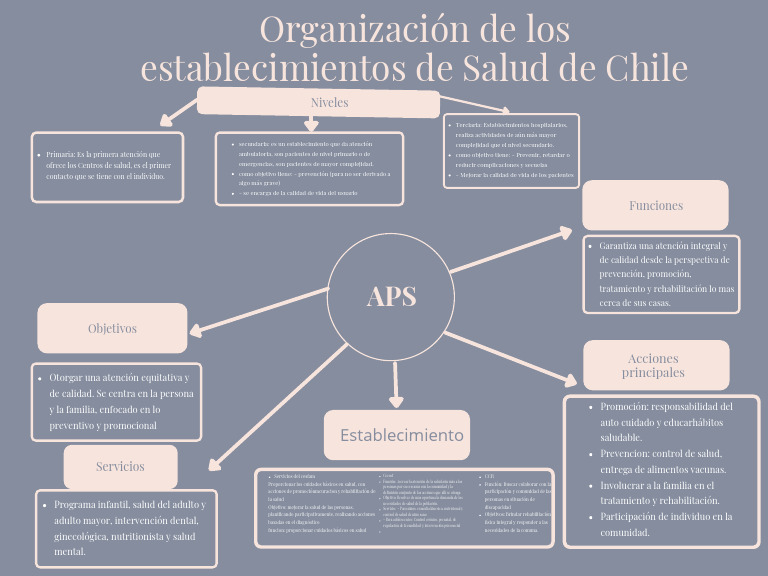 Mapa APS | Descargar gratis PDF | Especialidades Medicas | Medicina
