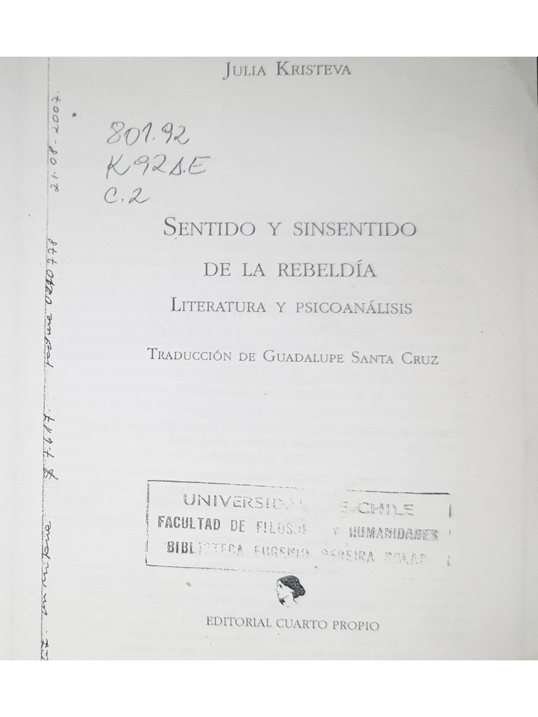 Kristeva Sentido y Sin | PDF