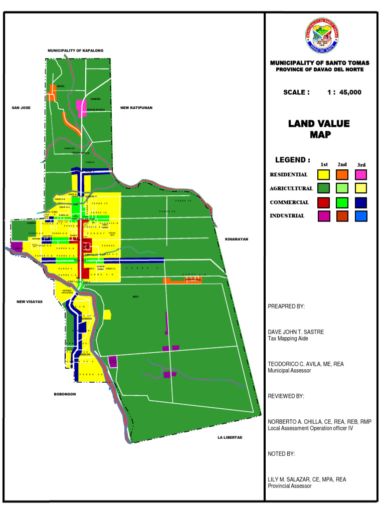 Davao del Norte Land Map | PDF