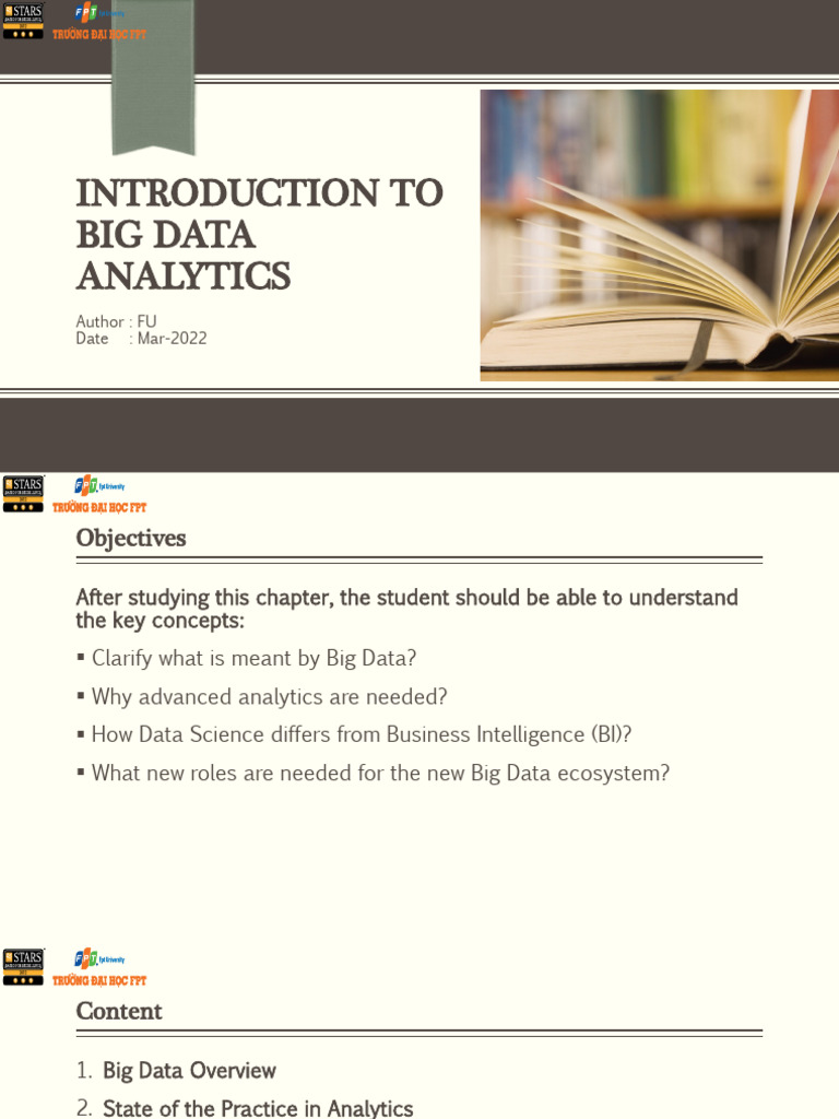 Big Data Analytics Overview and Roles | PDF | Big Data | Analytics