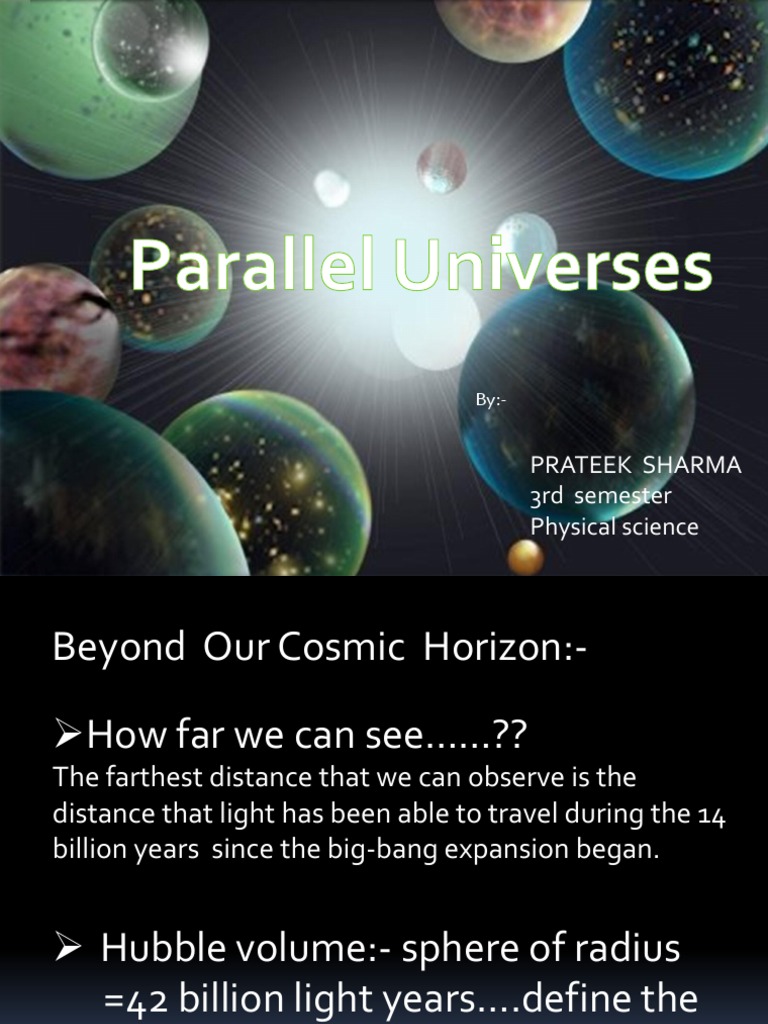 Exploring the Multiverse Theory | PDF | Multiverse | Universe