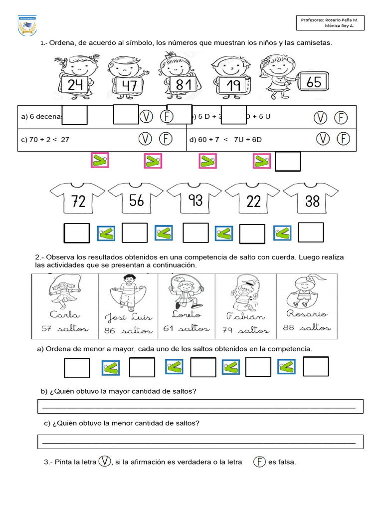 Clase 3 Simbolos Mayor Menor Parte 2 | PDF